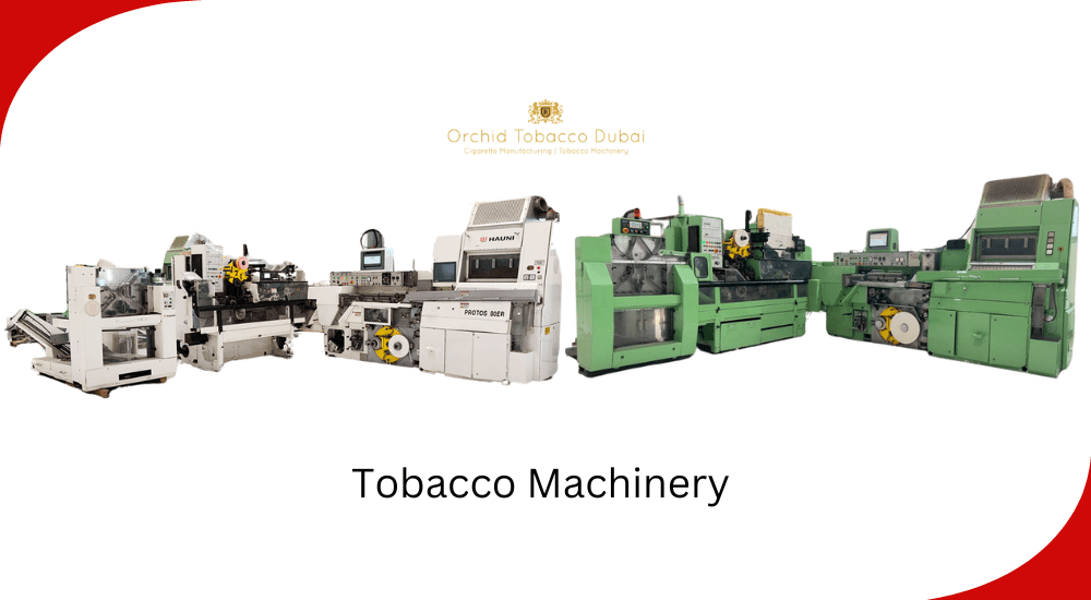 Tobacco Machinery List For Cigarette Production In Factory